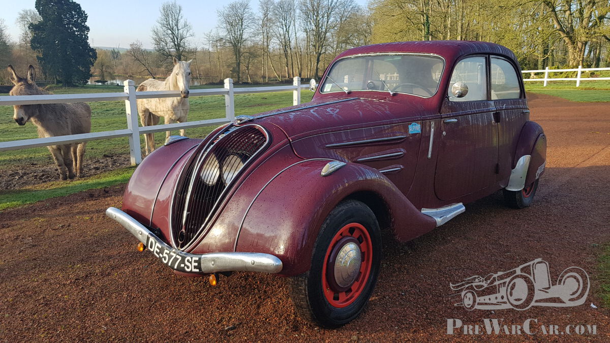 Car Peugeot 402B Légère 1939 for sale - PreWarCar.com